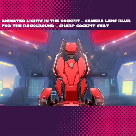 Animated Stream Background Mech Cockpit Red Loop 1080p Stream Overlay Etsy