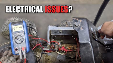 Electrical Diagnosis of Riding Lawnmower that Won't Start | Lawn mower repair, Lawn mower ...