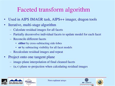 Wide Field Imaging Non Copalanar Arrays Ppt Download