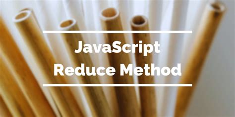 Javascript The Reduce Method Dev Community