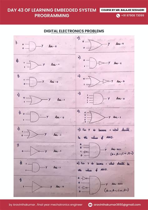 Aravintha Kumar On Linkedin Day43 Digitalelectronics Logicgates Sequentiallogic