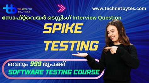Spike Testing In Malayalam Spike Testing Performance Testing