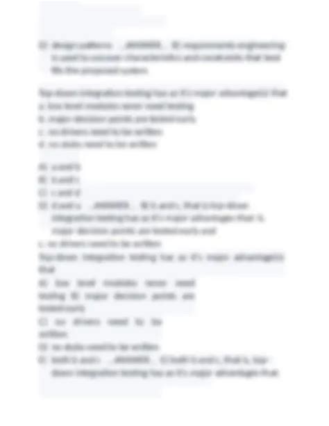 Software Engineering Exam Questions And Answers 200 Questions With Detailed Rationales Exams