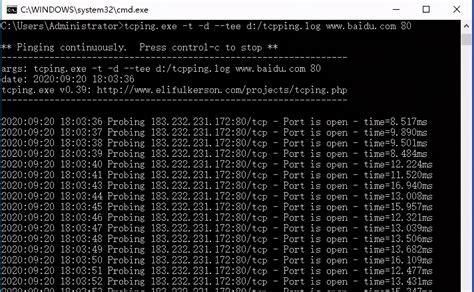 ping TCP端口的实用小工具tcping 知乎