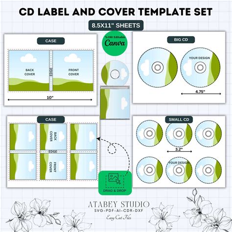 How To Create And Print Custom Cd Labels