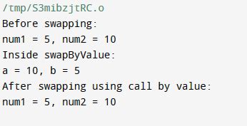 GitHub VismayV CPP Call Value By Reference