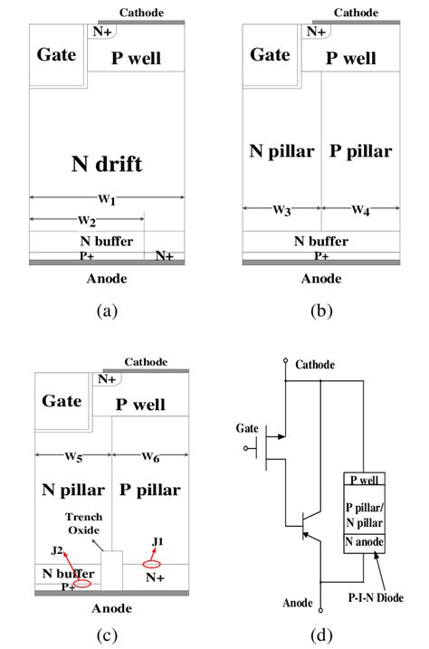 Schematic Cross Sections Of The A Conventional Download Scientific