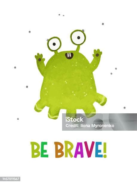 즐거운 할로윈 보내세요 괴물 화려한 유치한 그림 귀여운 만화 무서운 재미있는 아이 캐릭터 눈 혀 치아 클릭 손 플랫 디자인 흰색 배경 비문이 있는 벡터 그림 0명에 대한