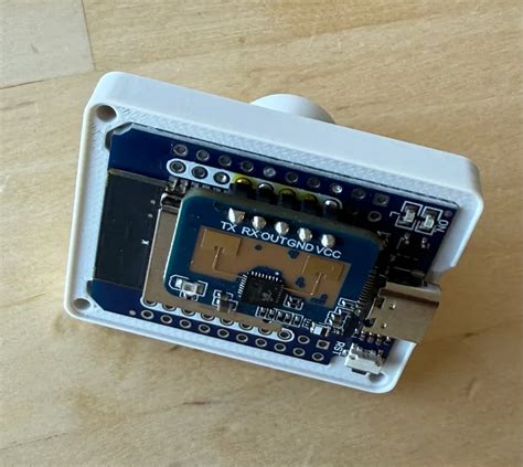 Radar Presence Sensor Case Esp32 D1 Mini And Ld2410 C W Esphome With Tilt Mount By Prashant