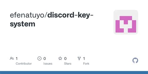 Github Efenatuyodiscord Key System