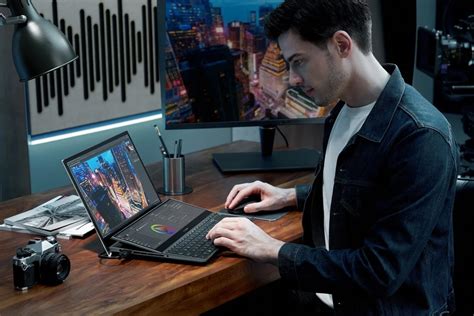 Asus Unveils Zenbook Duo Oled With A Degree Titling Secondary Display For Ultimate Content