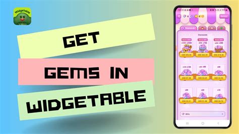 How To Get Gems In Widgetable App Youtube