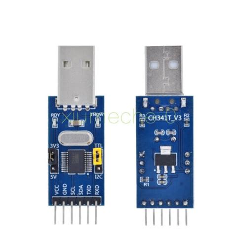 new ch341t usb to i2c iic uart usb to ttl 2 in 1 mcu ubuy india