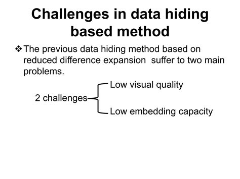 Enhancing Image Based Data Hiding Method Using Reduced Difference Expansion And Integer