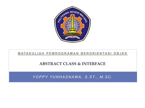 abstract class and interface pptx