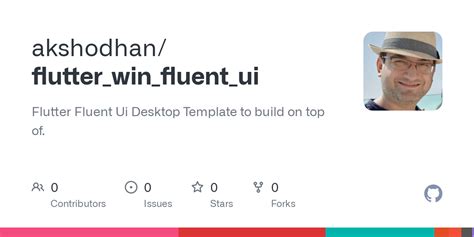 GitHub Akshodhan Flutter Win Fluent Ui Flutter Fluent Ui Desktop Template To Build On Top Of