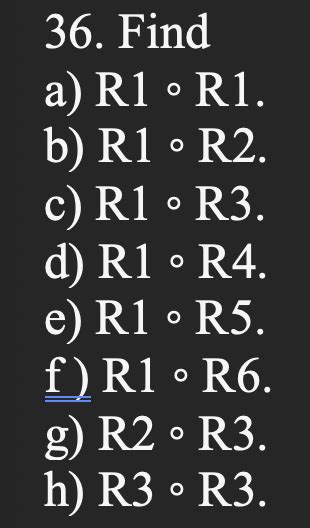Solved Solve The Following A B C D E F G H Chegg