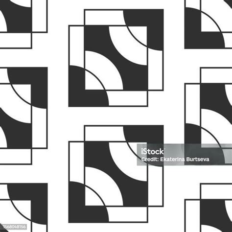 추상적인 현대 미술 매끄러운 패턴 세기 중반 복고풍 모양 최소한의 반복 배경 그래픽 프린트에 대한 스톡 벡터 아트 및 기타 이미지 그래픽 프린트 기하 기하 도형