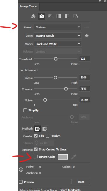 Solved How Can I Toggle The Ignore Color Button With A Adobe Community