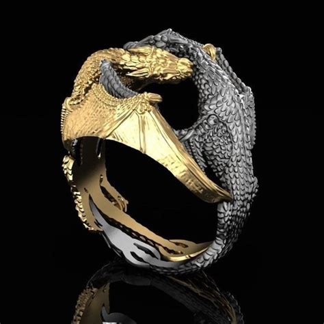 Dragon Ring Etsy