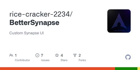 Github Rice Cracker 2234bettersynapse Custom Synapse Ui