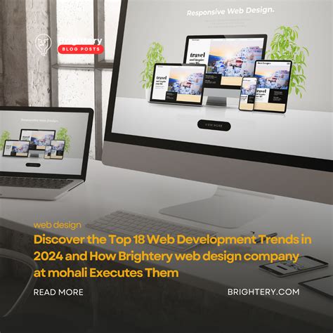 Discover The Top 18 Web Development Trends In 2024 And How Brightery Web Design Company At