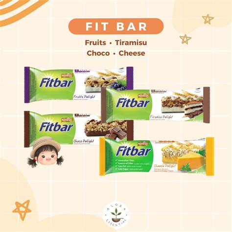 Fitbar Multigrain 22 Gr Fit Bar Snack Rendah Kalori Snack Diet