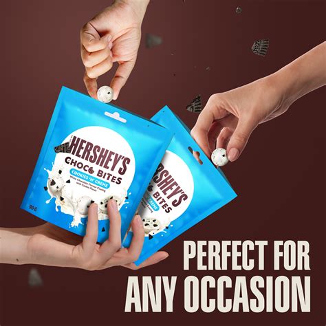 Hersheys Cookies N Creme Choco Bites 90 G Online At Best Price Lulu Uae