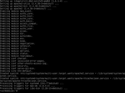 Modul 4 Instalasi Web Server Debian 10 Buster