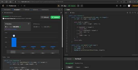Leetcode Leetcode Problemsolving Java Meenakshi Rakesh Pai