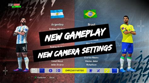 PES Ultimate New Gameplay And Camera Settings YouTube