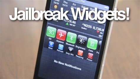 How To Enable Jailbreak Widgets In Ios 5