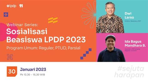 Lembaga Pengelola Dana Pendidikan su LinkedIn: Beasiswa LPDP 2023 | Sejuta Harapan untuk Nyala ...