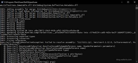 Net 使用 Ilrepack 合并多个程序集（替代 Ilmerge），避免引入额外的依赖 Csdn博客