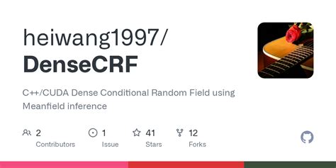 GitHub Heiwang DenseCRF C CUDA Dense Conditional Random Field Using Meanfield Inference
