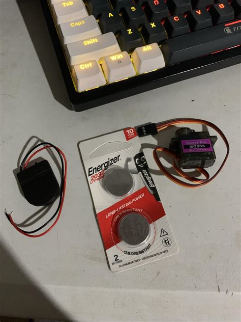 Can I Power A Servo Using Two V Cr Lithium Cells In Series R Arduino