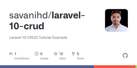 GitHub Savanihd Laravel 10 Crud Laravel 10 CRUD Tutorial Example