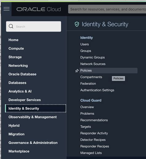 Setup An Oracle Cloud Infrastructure OCI Cloud Profile