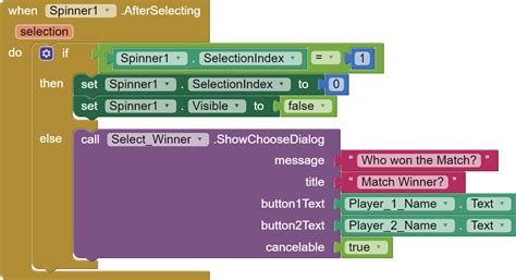 Notifier With Selectable List Or Multiple Buttons Mit App Inventor