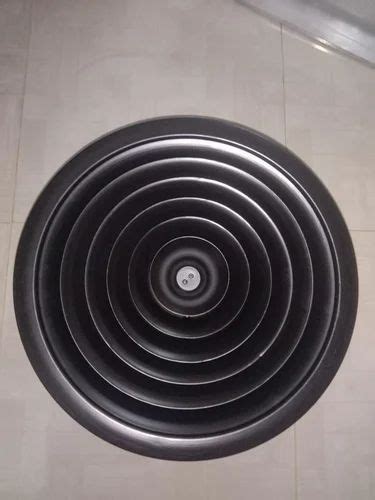 Linear Color Coated Aluminium Round Diffuser For Ceiling Shape