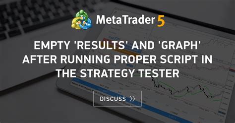 Empty Results And Graph After Running Proper Script In The Strategy