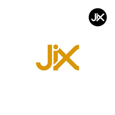 Premium Vector Jix Logo Letter Monogram Design