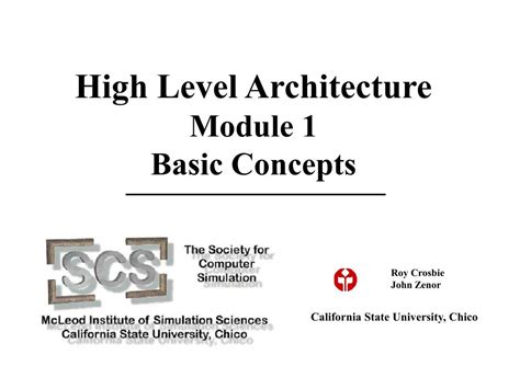 PPT High Level Architecture Module 1 Basic Concepts PowerPoint Presentation ID 765853
