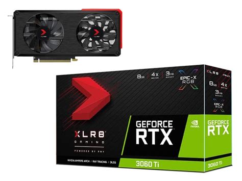 Nvidia RTX 3060 Ti, 8 GB GDDR6, PNY Revel Epic-X (Open Box) | TecTec