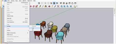 Sketchup Unhide Learn The Working Of Unhide In Sketchup