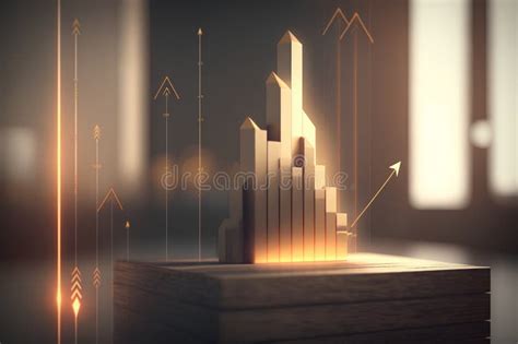 Business Graph On Wooden Cube Success And Growth Concept Stock Illustration Illustration Of Business Graph On Wooden Cube Success And Growth Concept Stock Illustration Illustration Of