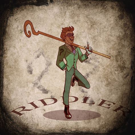 Riddler Knows By Pink Ninja On Deviantart