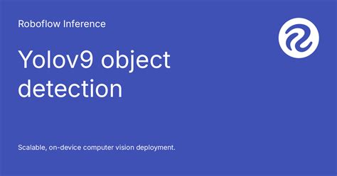 Yolov9 Object Detection Roboflow Inference