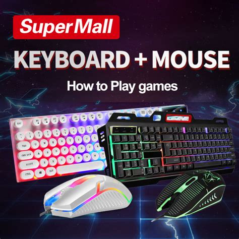 Bisa Cod Gaming Keyboard Dan Mouse Rgb Keyboard Mechanical Komputer Set Gaming Mouse Dan