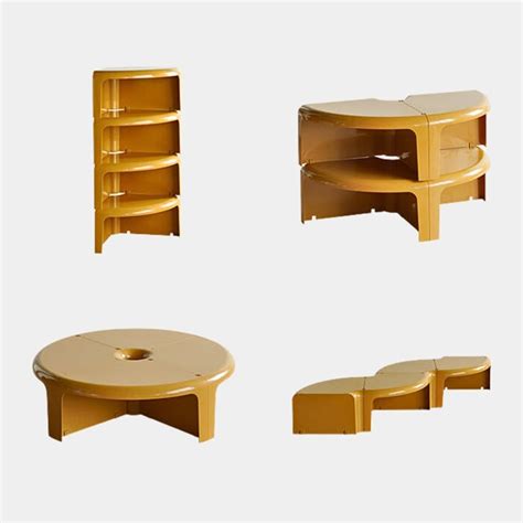 4 Piece Modular Plastic Table Modular Coffee Table Modular Table